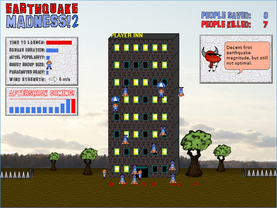 Kliktopia - Details for Earthquake Madness! 2 by MJK Games